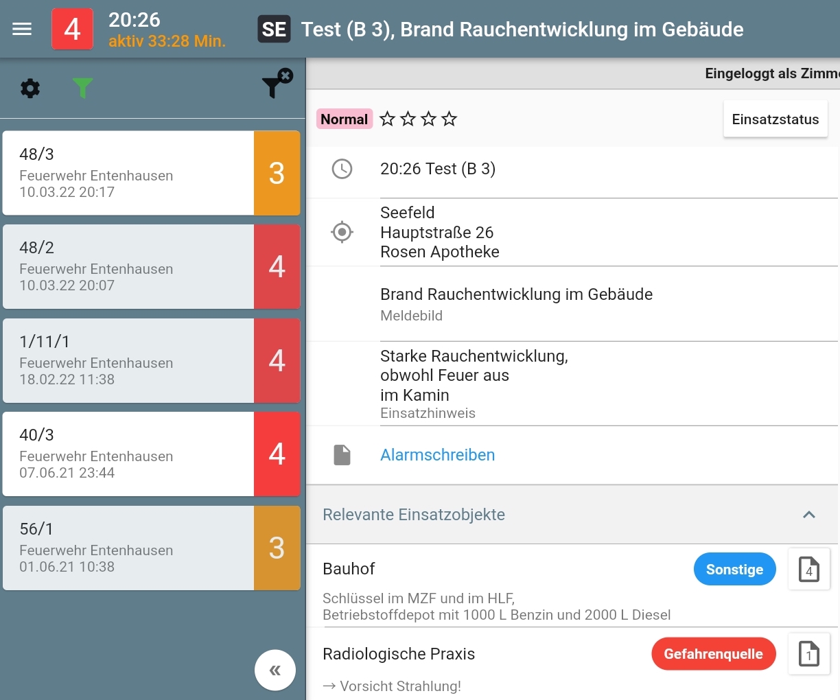 Fahrzeugstatus · FF-Agent Helpcenter